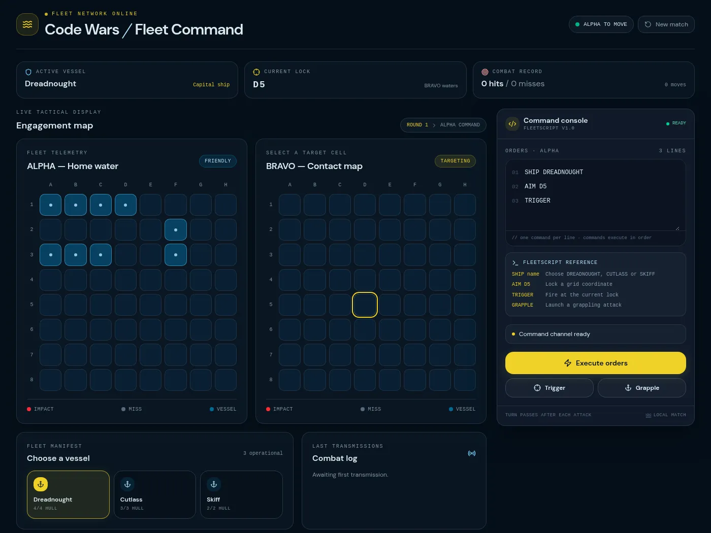 Code Wars Battleship