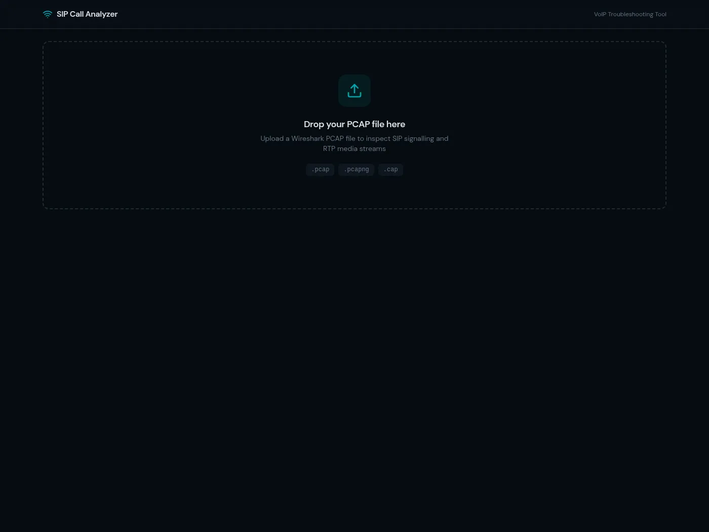SIP Call Analyzer