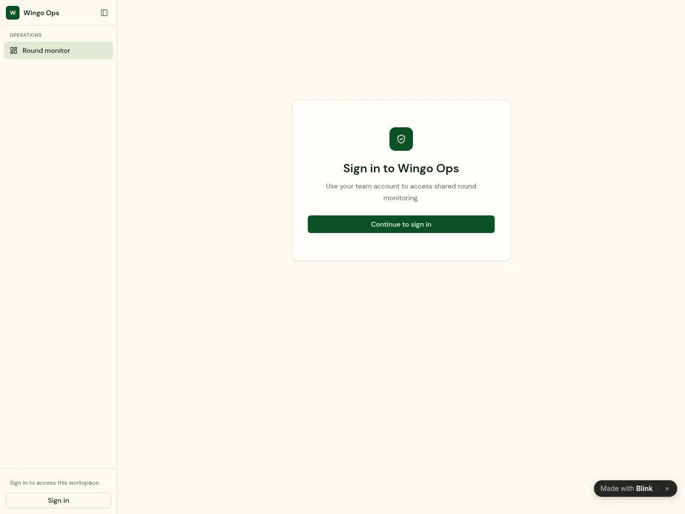 Wingo Admin Dashboard