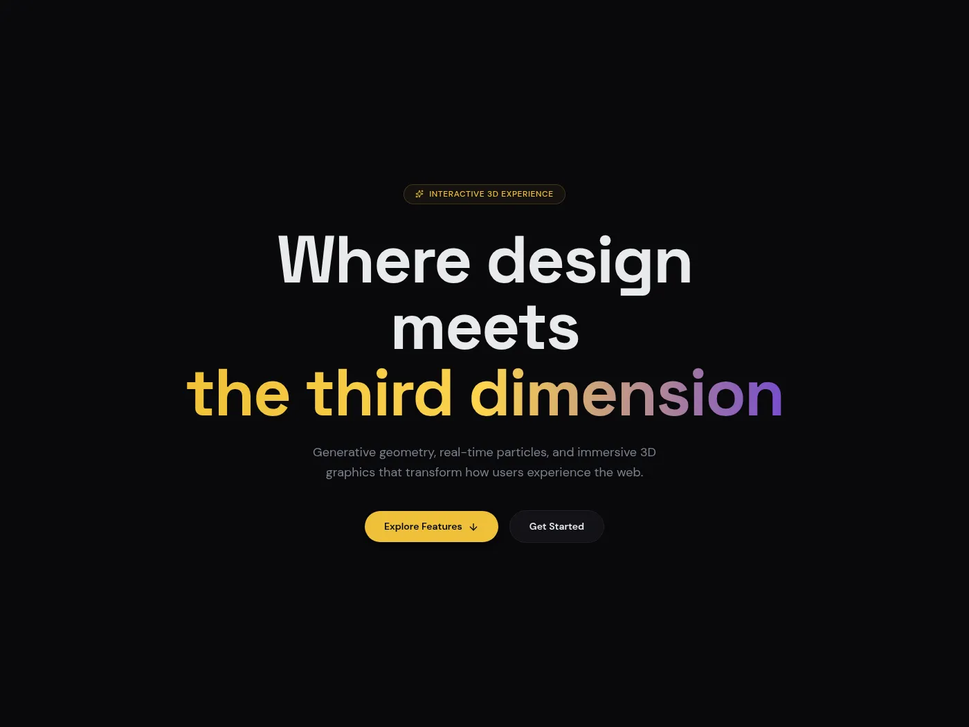 3D Web Showcase