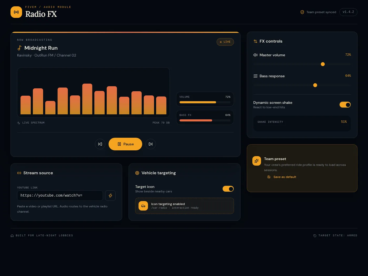 FiveM Car Radio FX