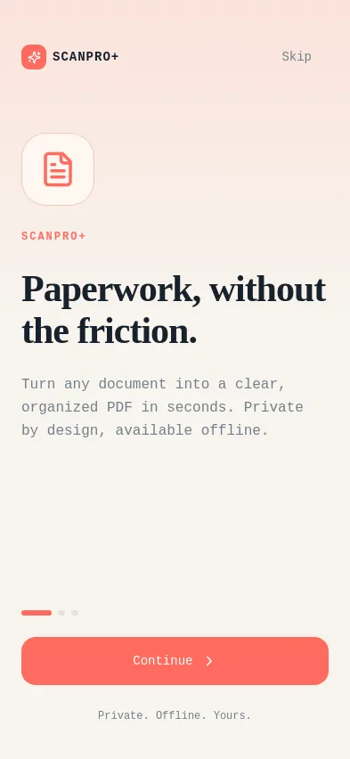 ScanPro+ PDF Scanner