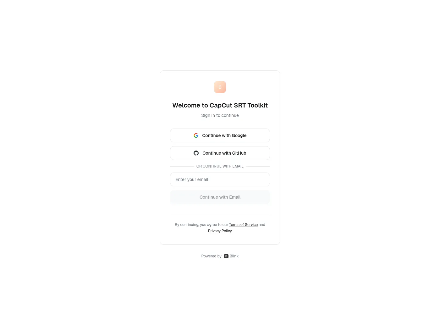 CapCut SRT Toolkit