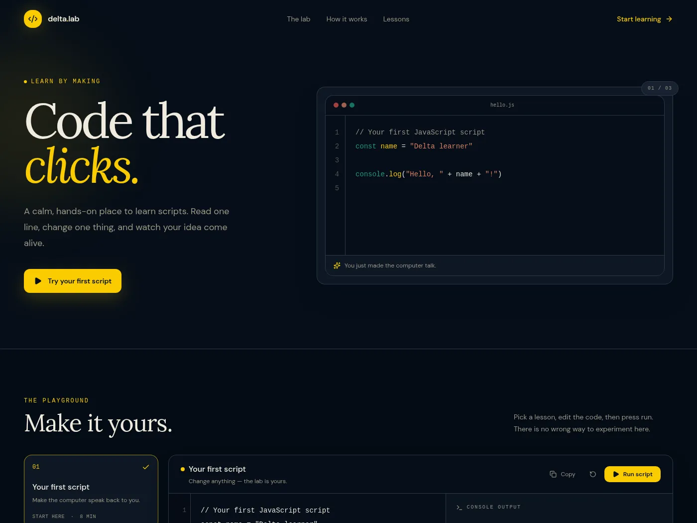 ScriptLearner Hub