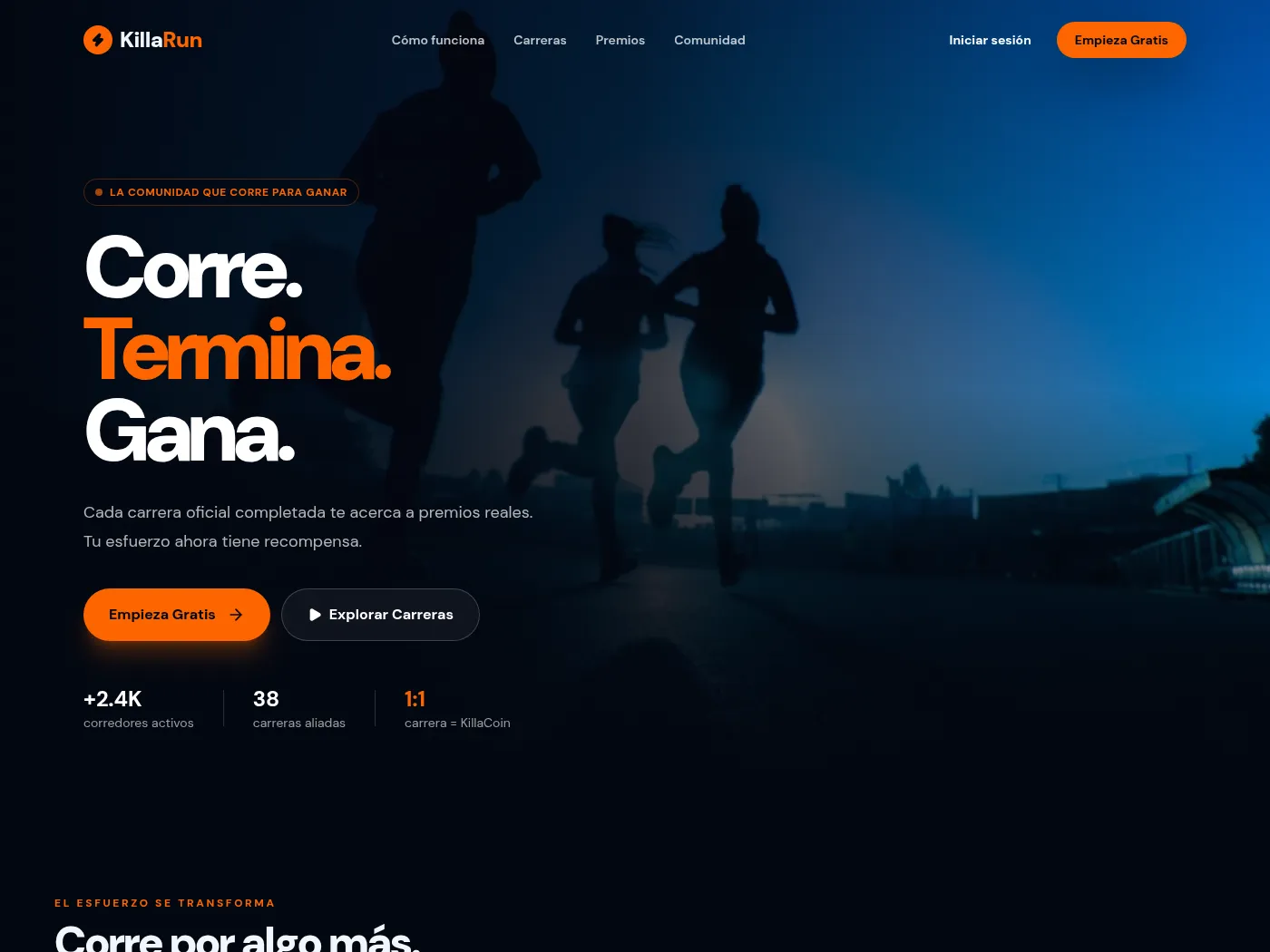 KillaRun Rewards Web