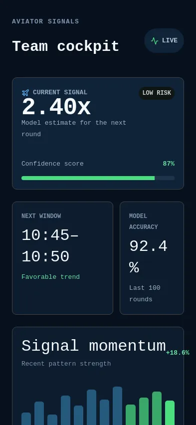 Aviator Signal AI App