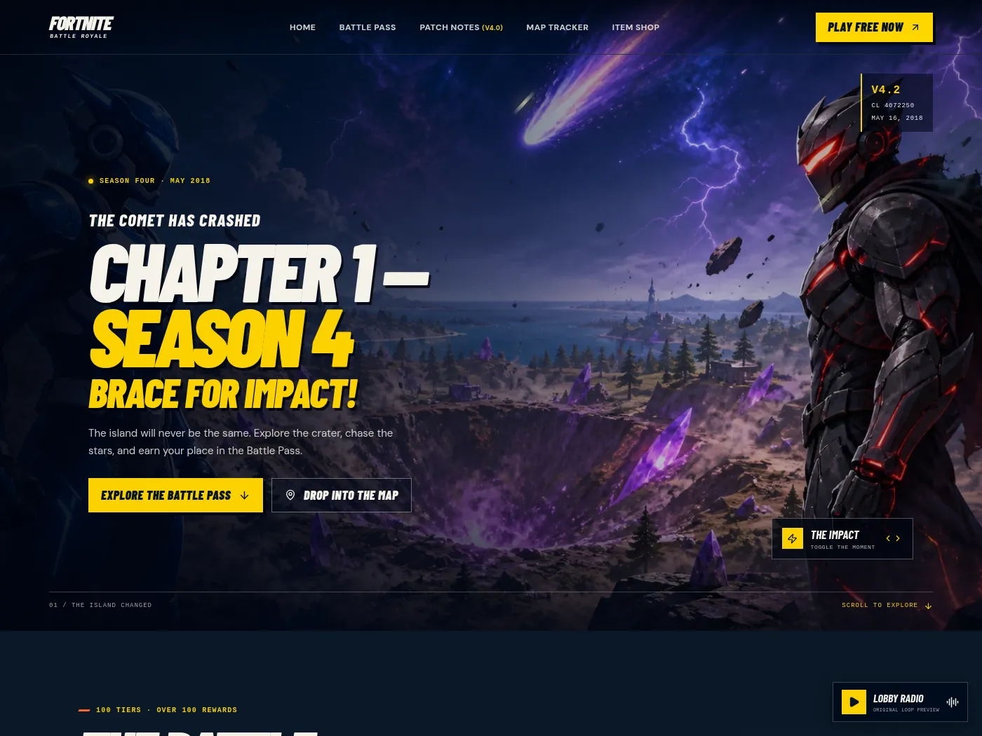 Fortnite S4 Nostalgia Site