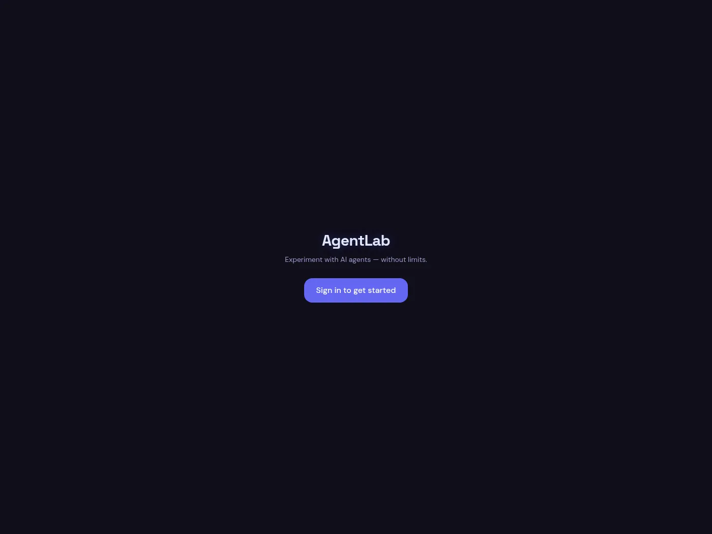 AgentLab Collaboration Hub