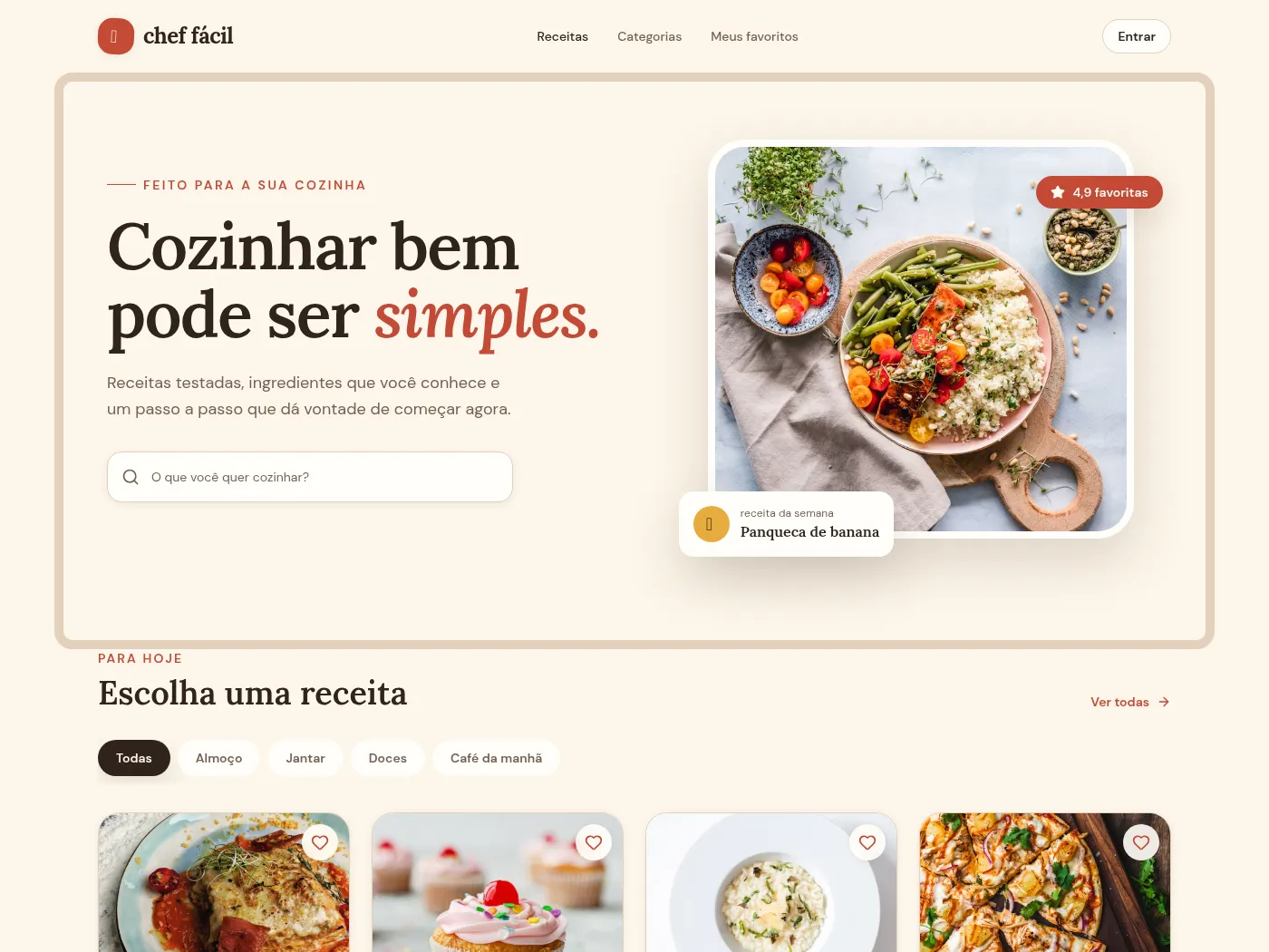 Chef Fácil App