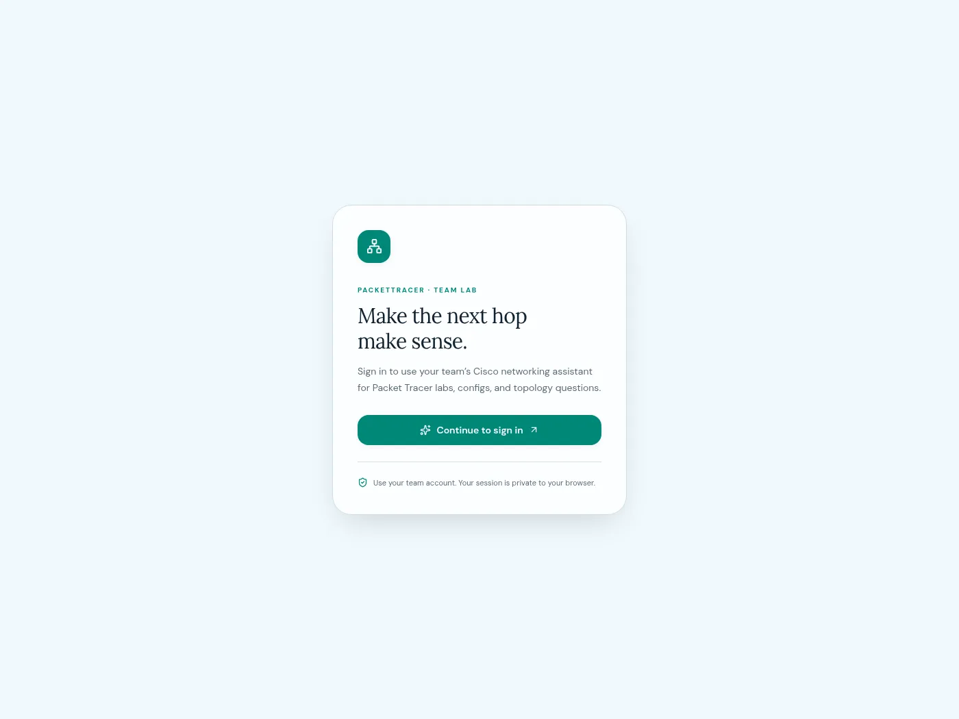 PacketTracer AI Assistant