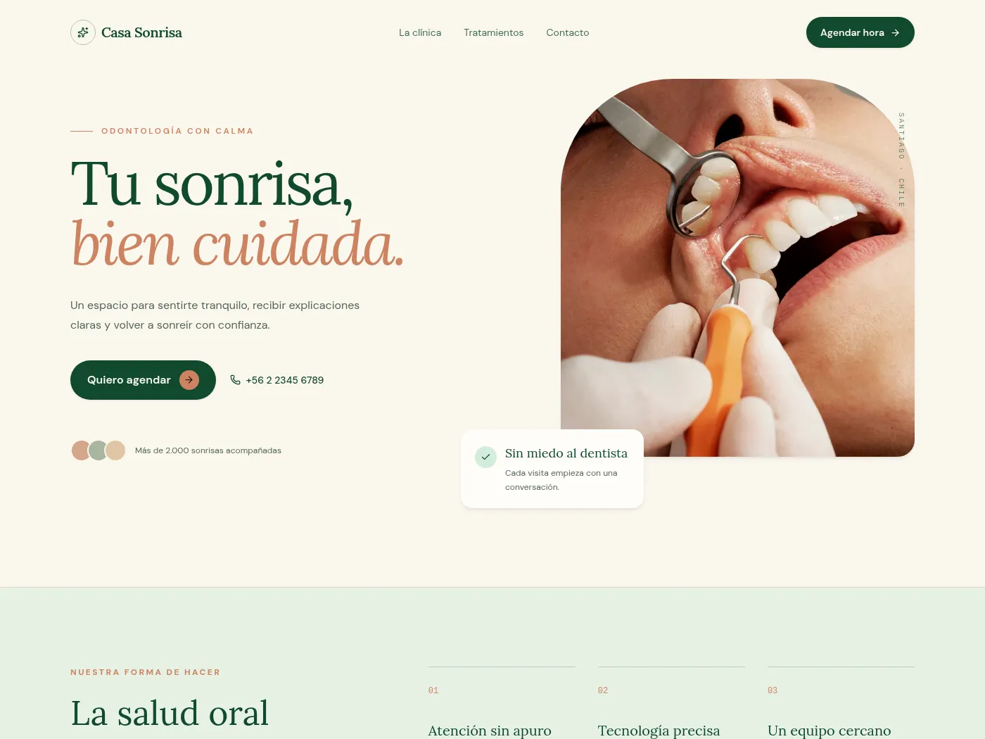 Clínica Dental Chile Web