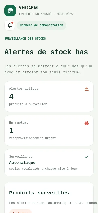 GestiMag Boutique Mobile