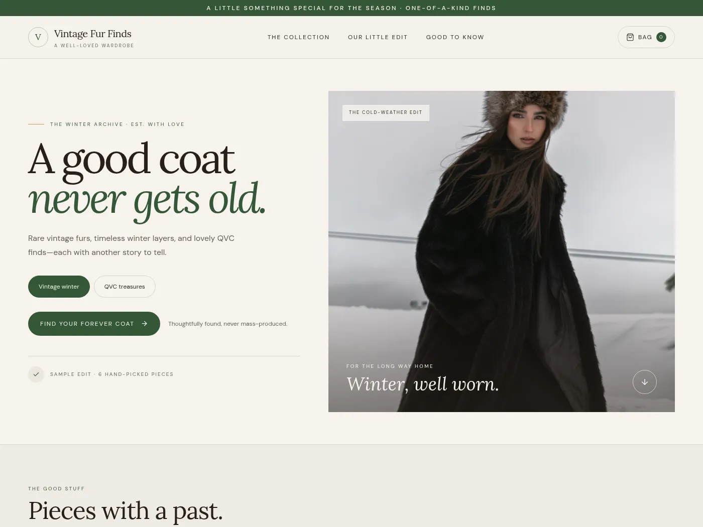 Vintage Fur Finds