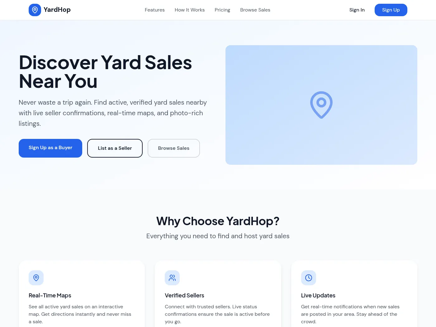 YardHop Yard Sale Finder