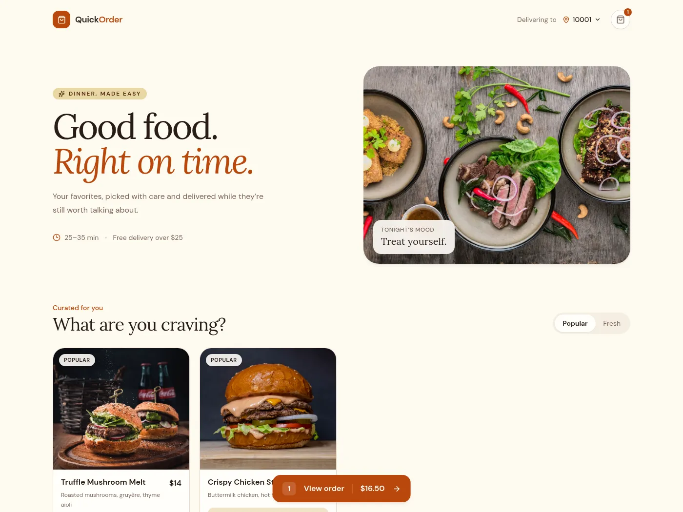 QuickOrder