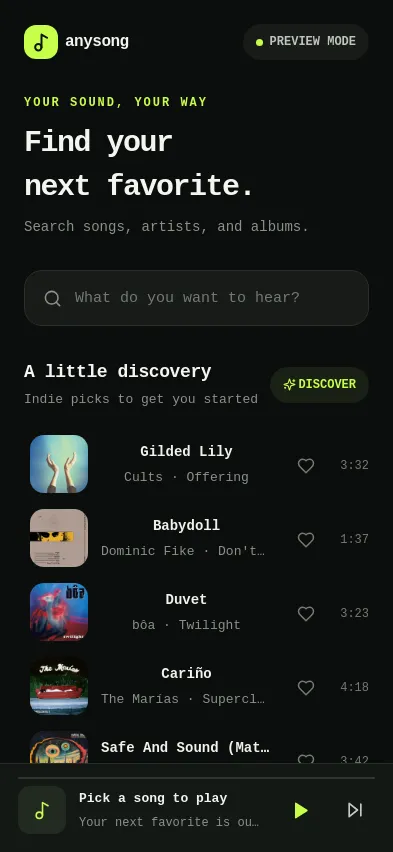 AnySong Player