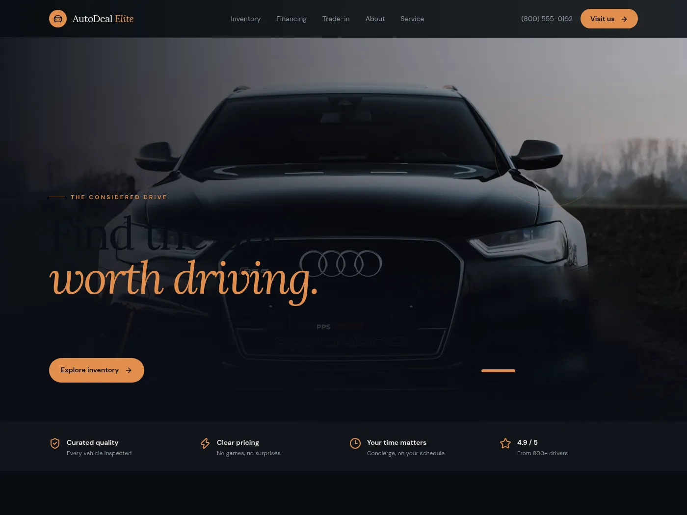 AutoDeal Elite Website