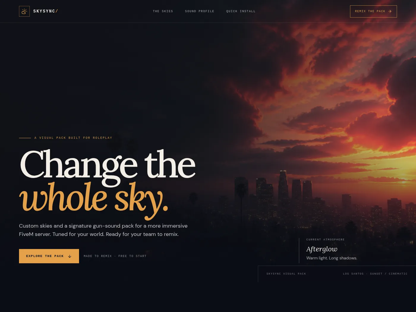 SkySync FiveM Visual Pack
