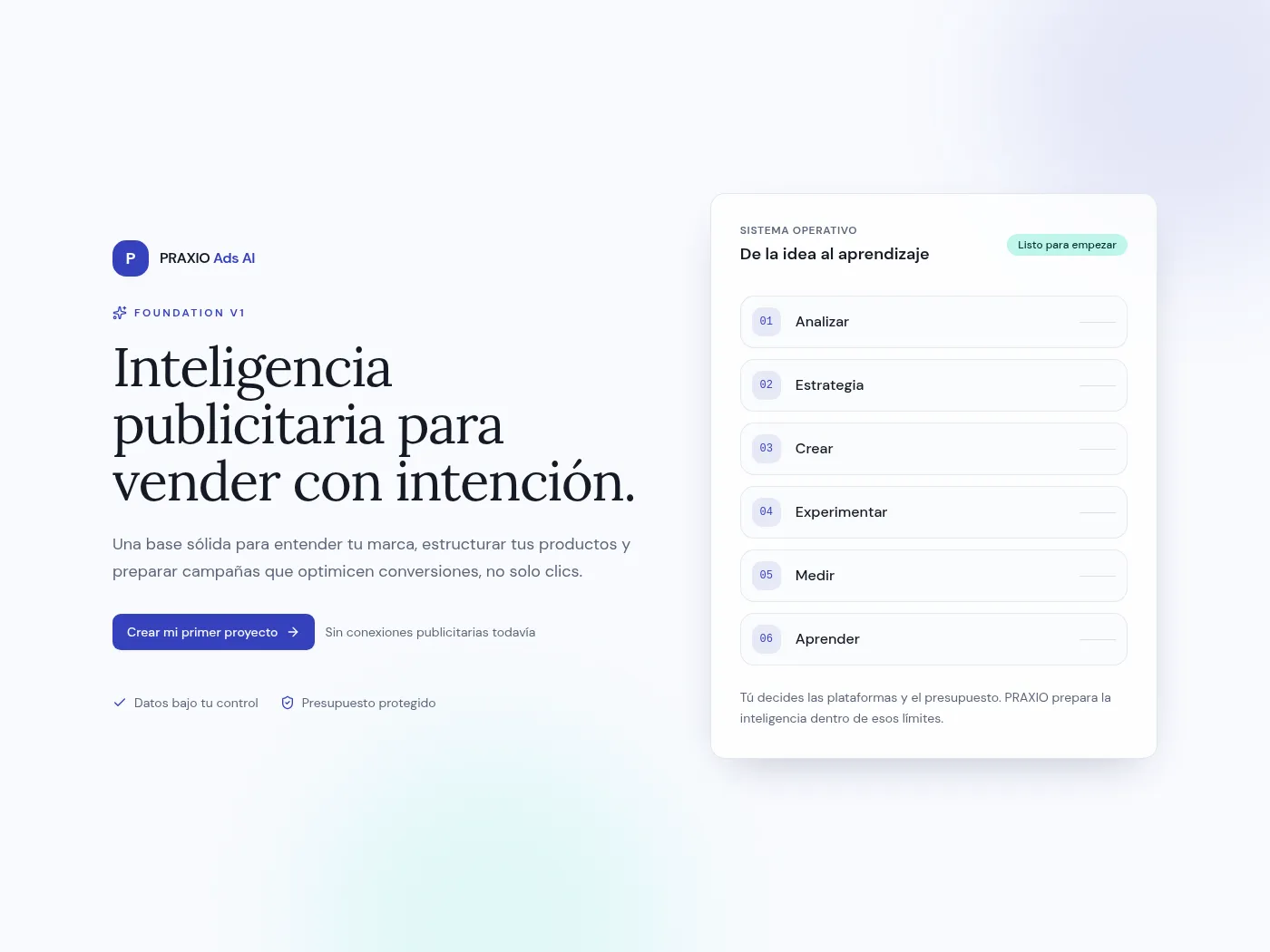 PRAXIO Ads AI Foundation