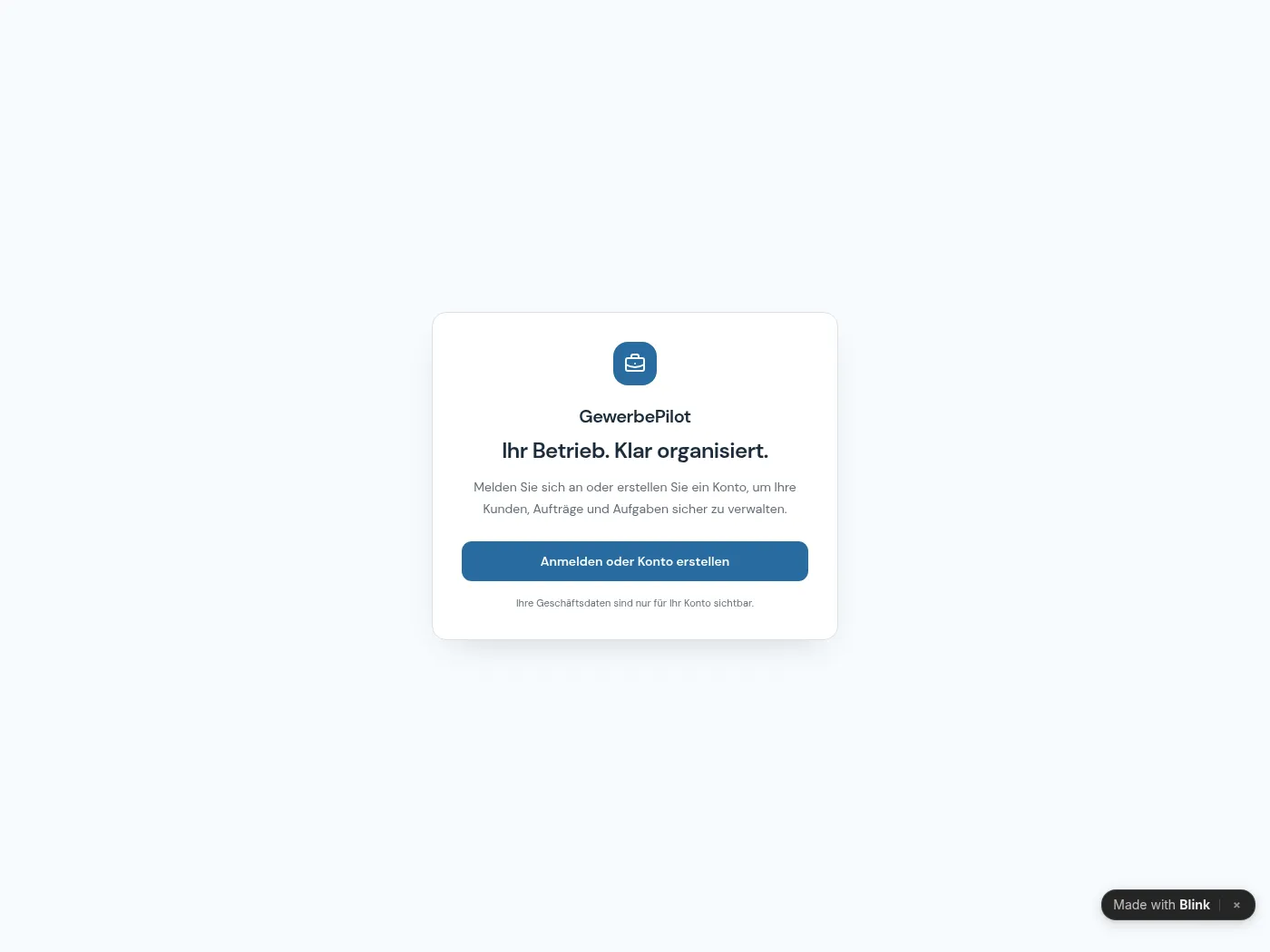 GewerbePilot Business Suite