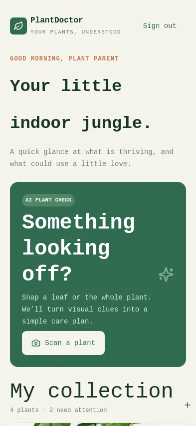PlantDoctor Mobile AI