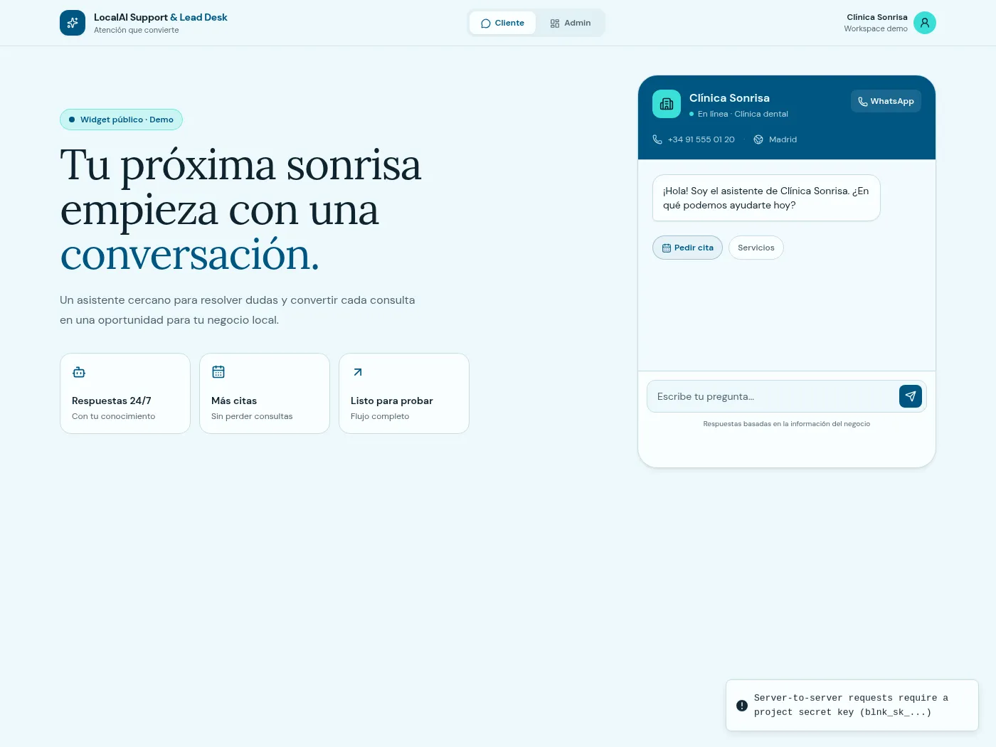 LocalAI Support Desk