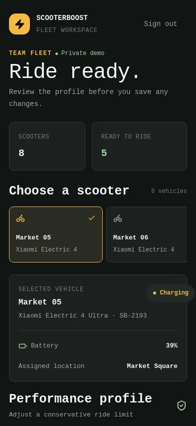 ScooterBoost Mobile