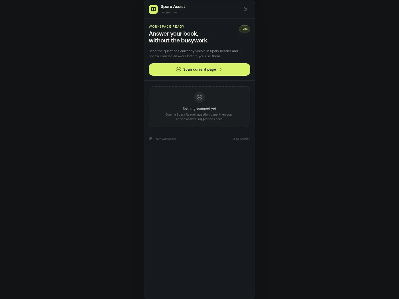 Sparx AI Answer Assistant