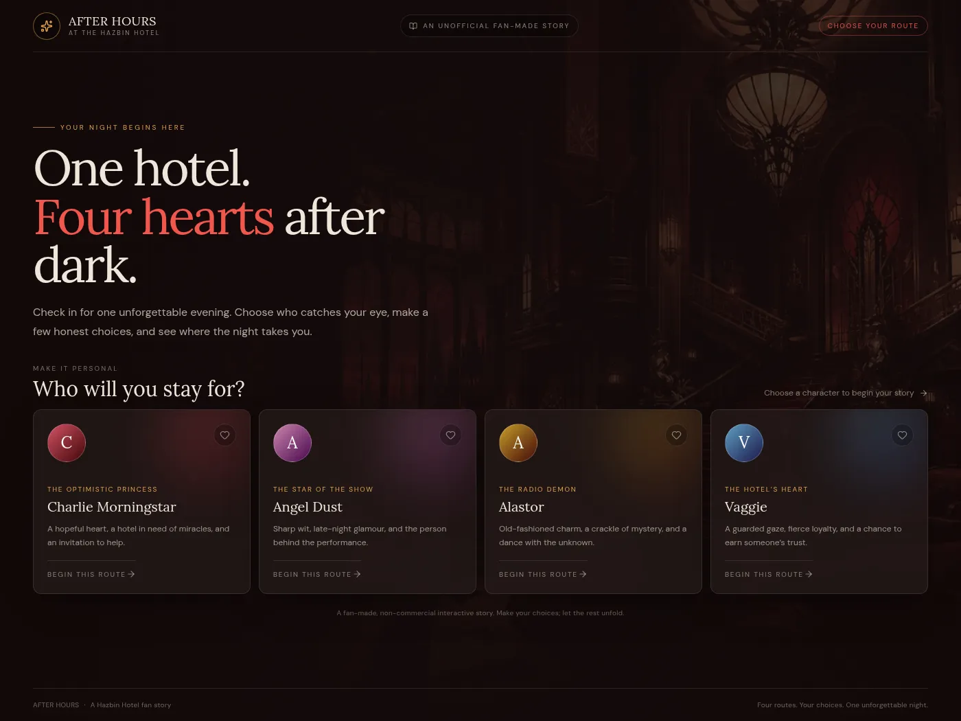 Hazbin Hotel Dating Sim
