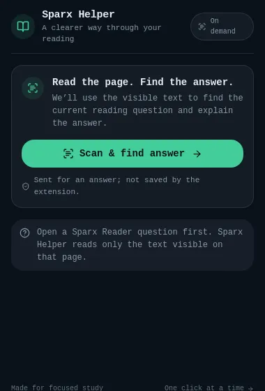 Sparx AI Helper