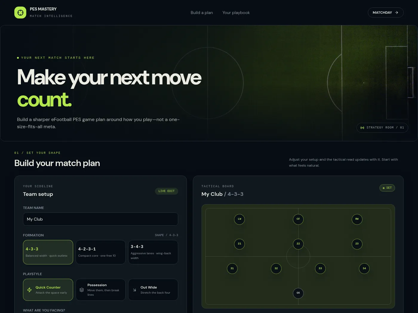 PES Mastery Hub