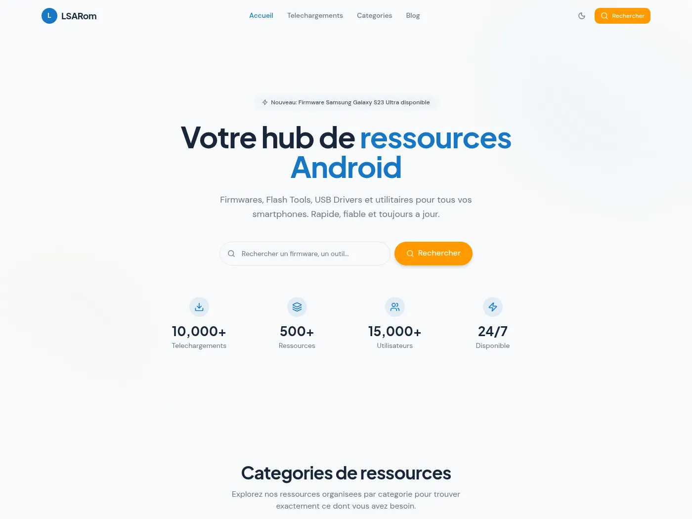 LSARom Android Resource Hub