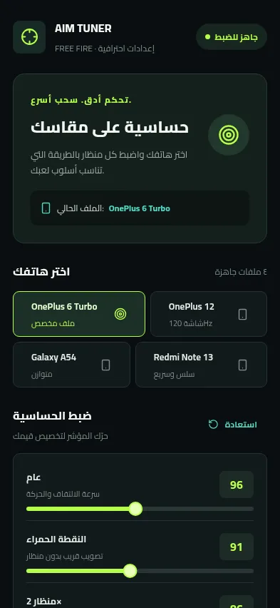 Free Fire Sensitivity Pro