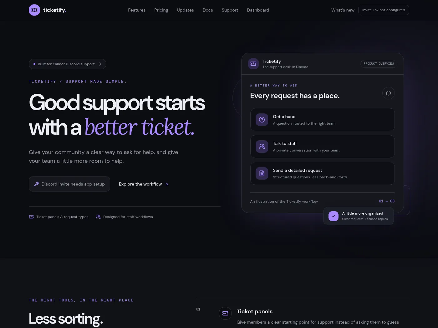 Ticketify Website & Dashboard