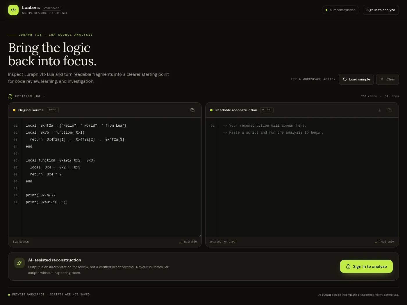 Luraph Deobfuscator Pro