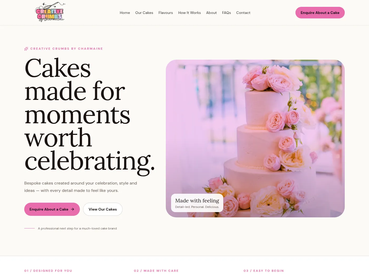 Creative Crumbs Premium Site