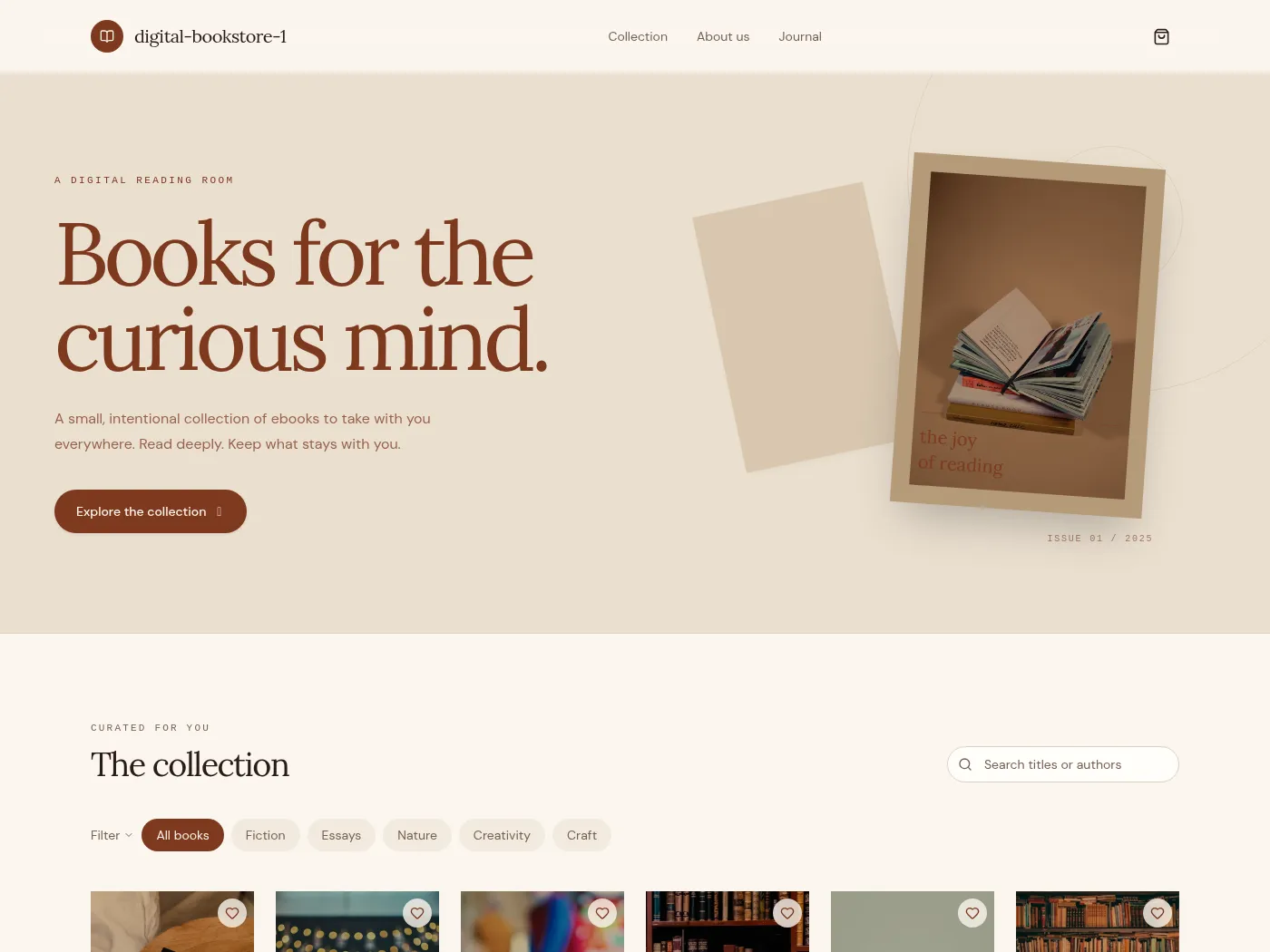 Digital Bookstore