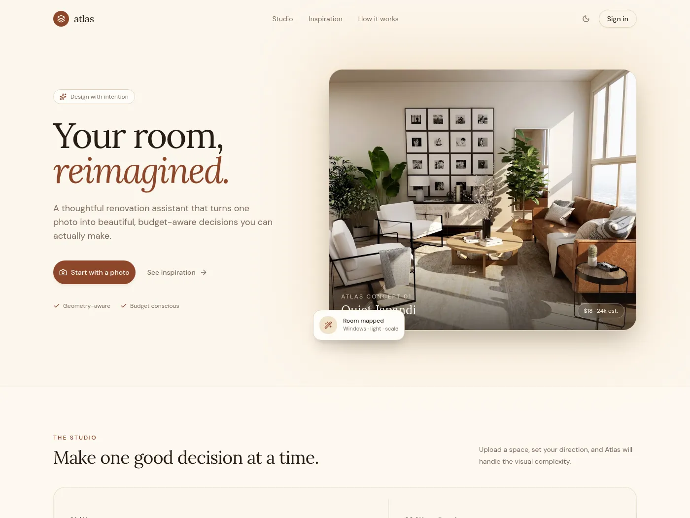 Atlas AI Interior Designer