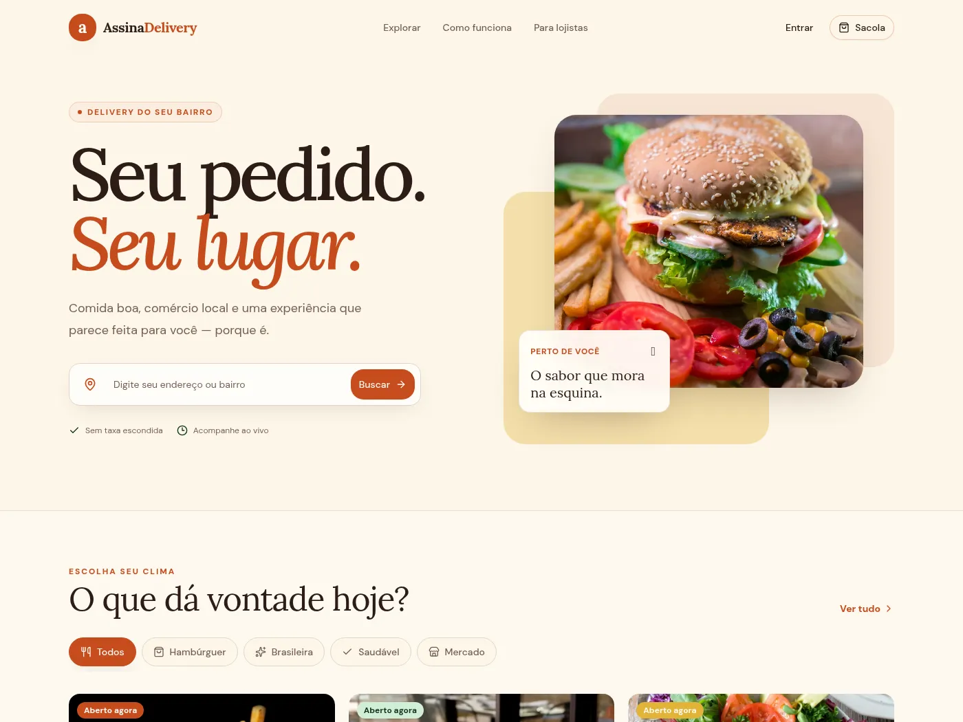 AssinaDelivery Web MVP