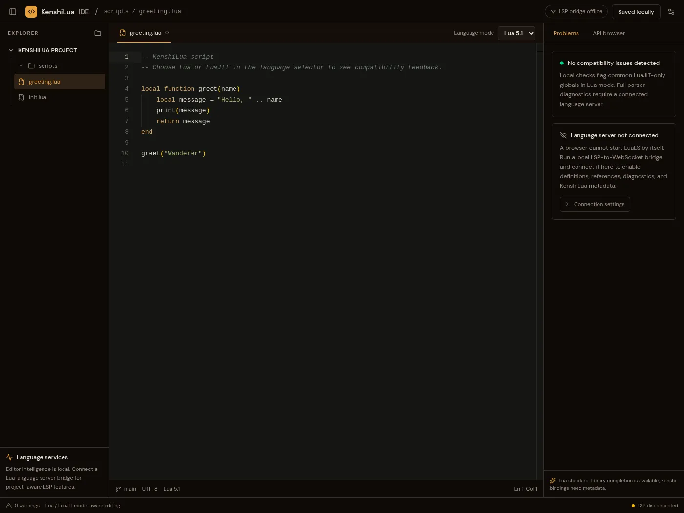 KenshiLua IDE Pro