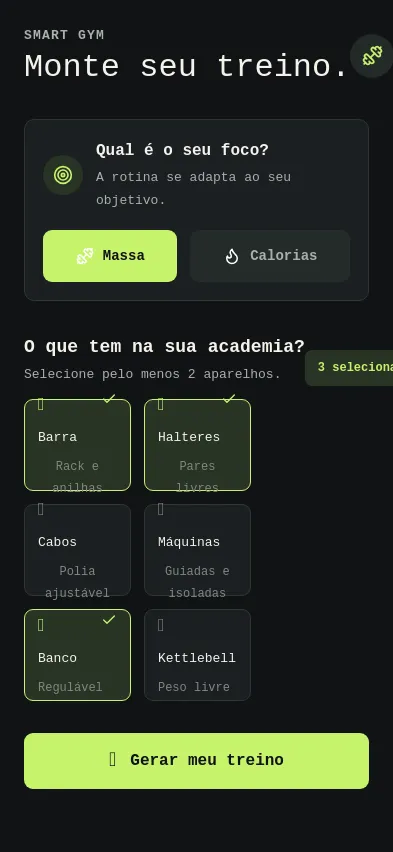 Smart Gym Planner