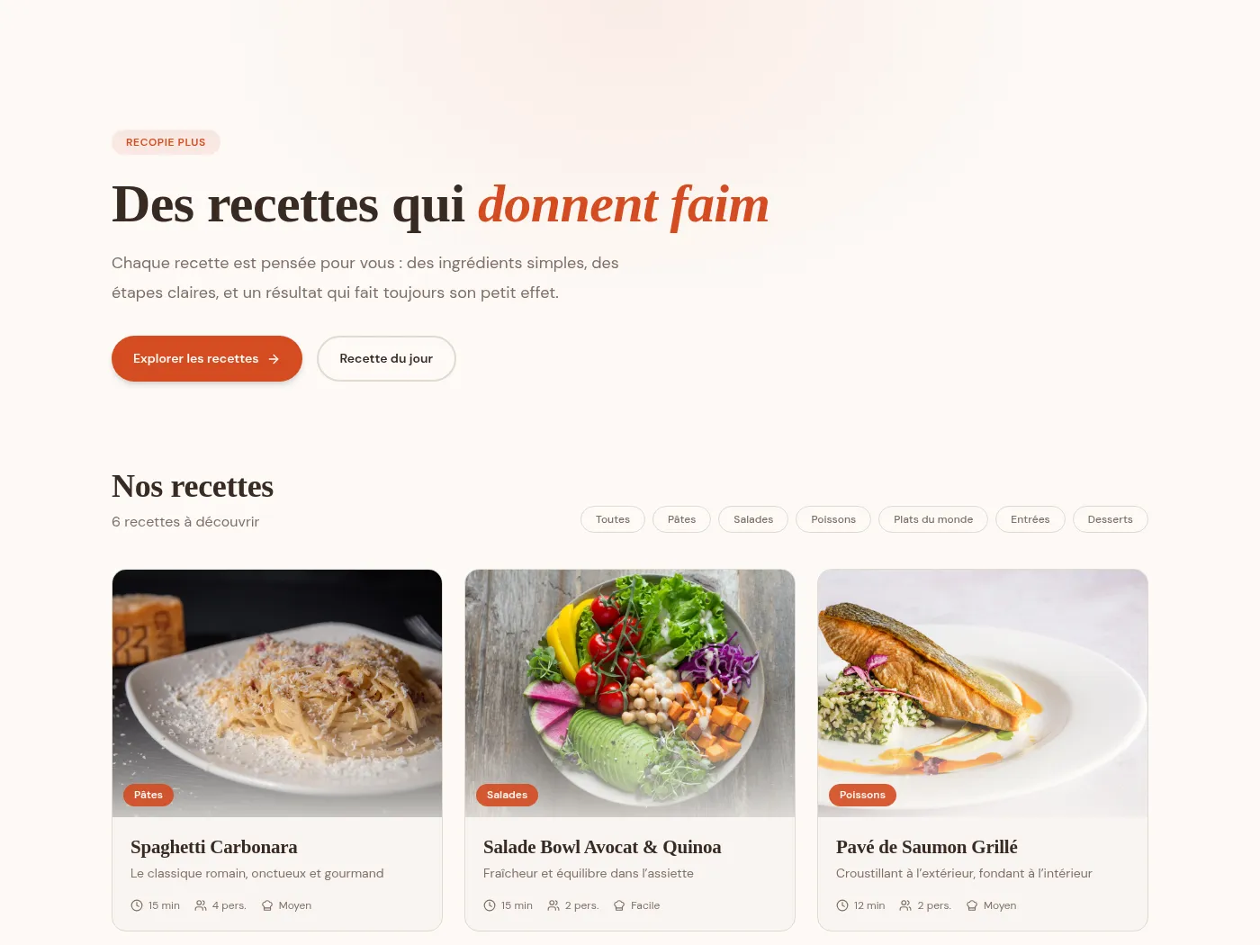 Recopie Plus
