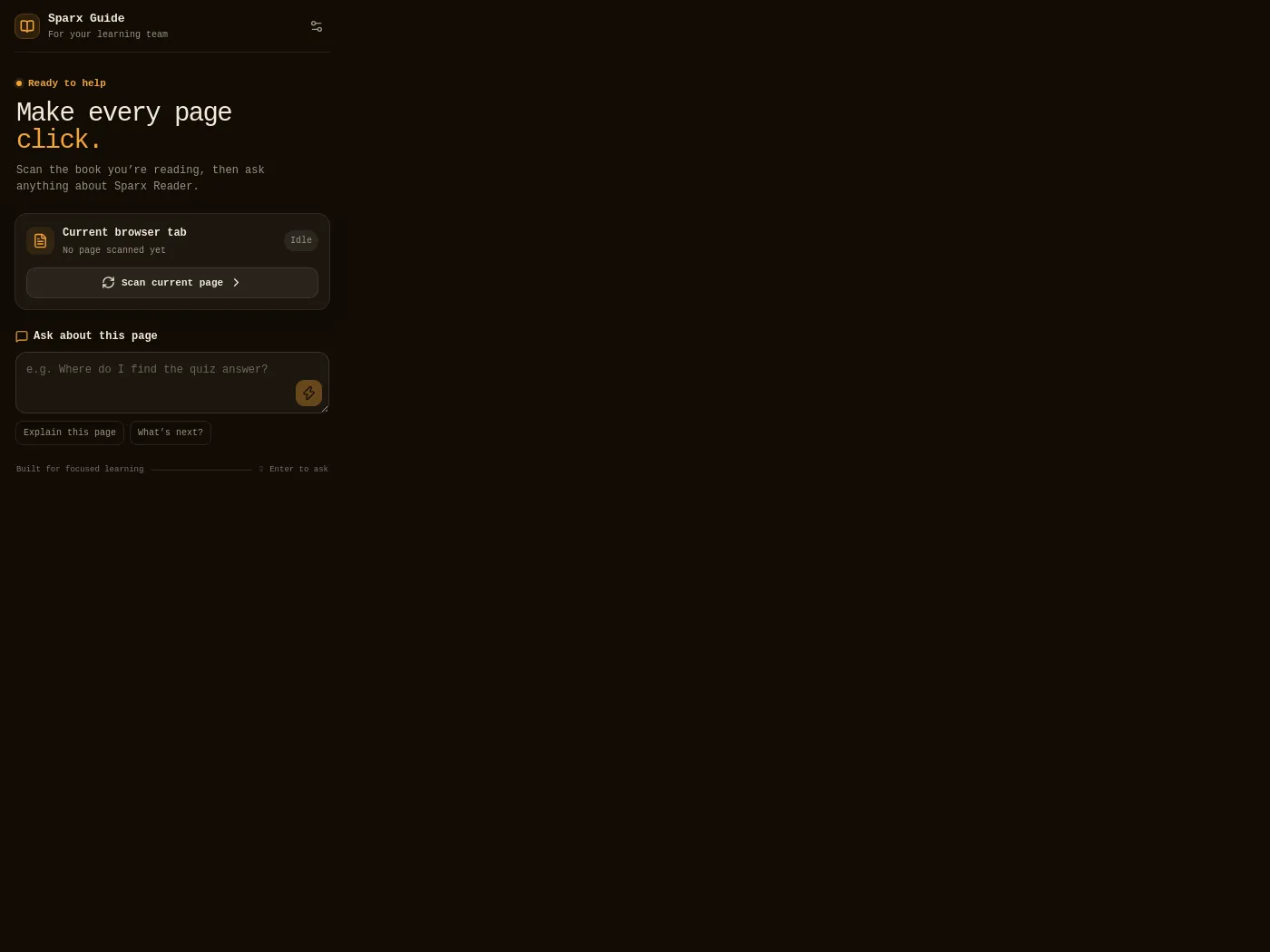 Sparx Reader AI Assistant