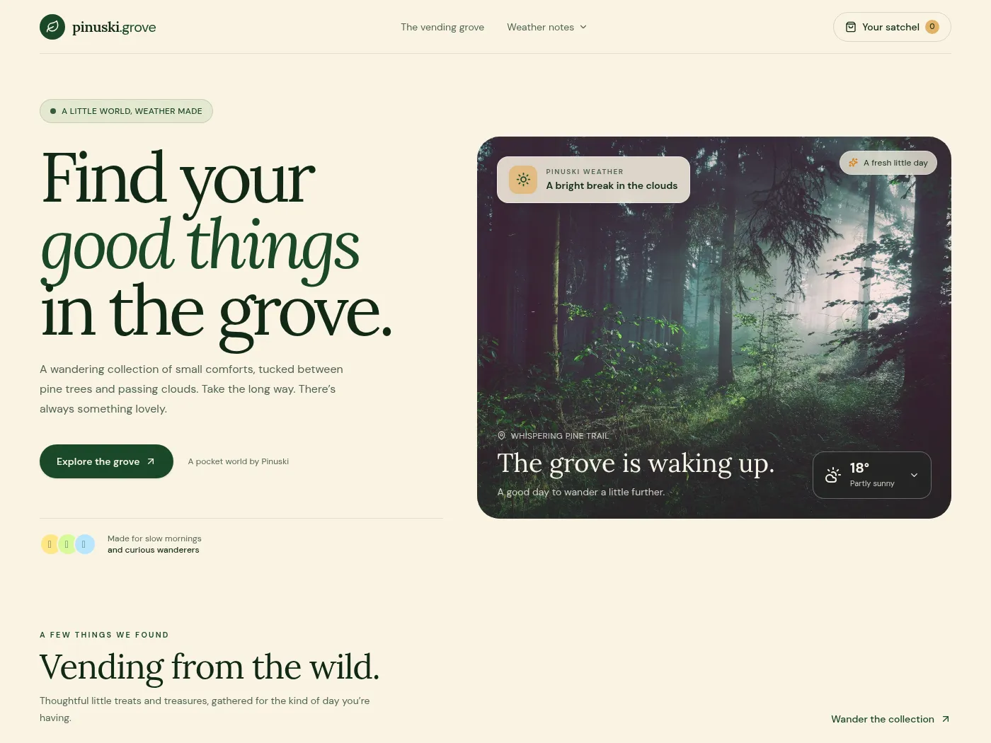 Vending World Nature Hub