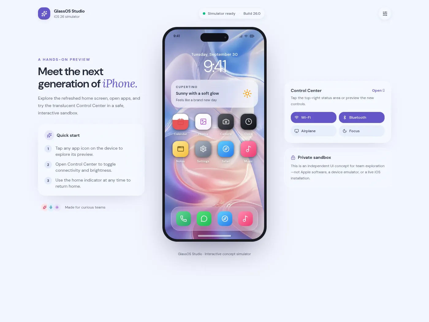 iOS 26 Simulator