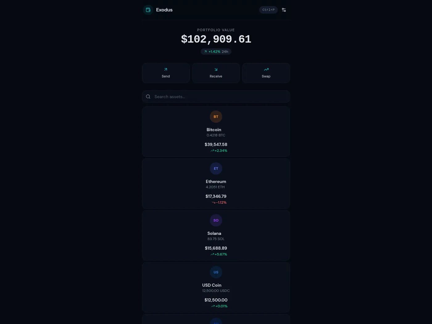 Wallet Simulator Pop-Up