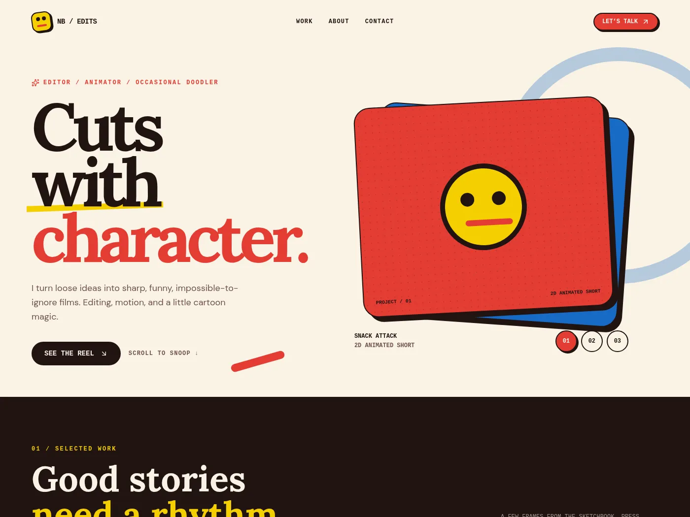 Cartoon Video Editor Portfolio