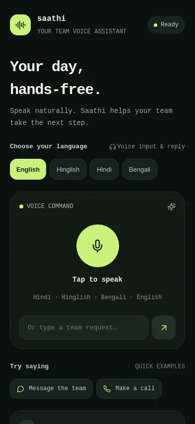 Multilingual Voice Assistant