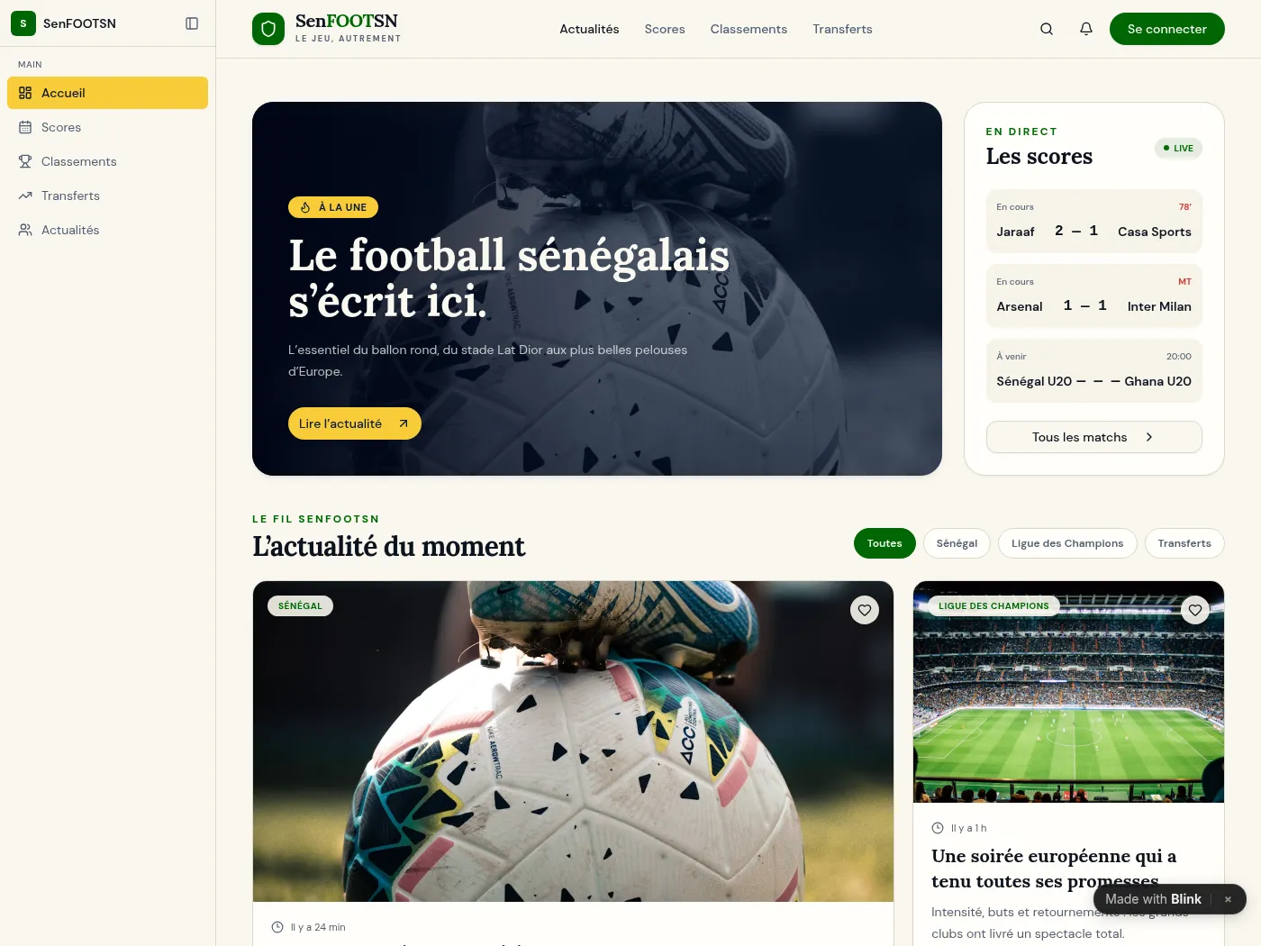 SenFOOTSN Football Hub
