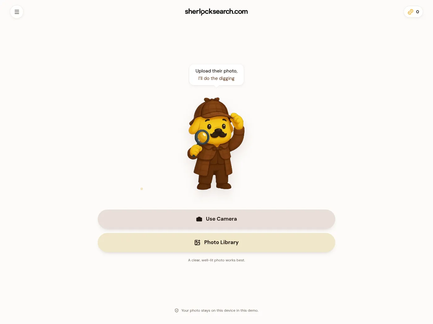 Sherlock Search App